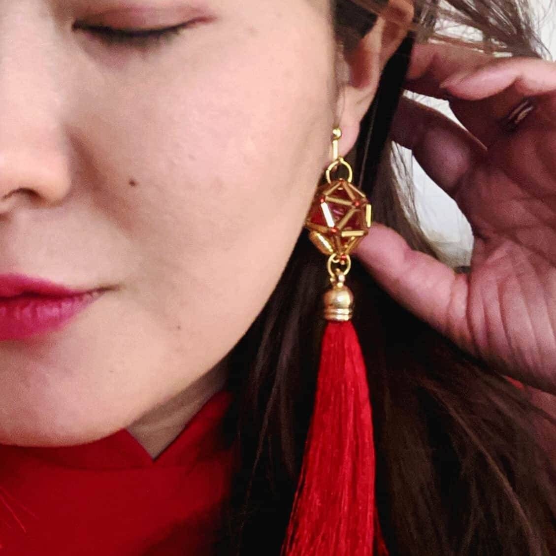 Chinese new year earrings store